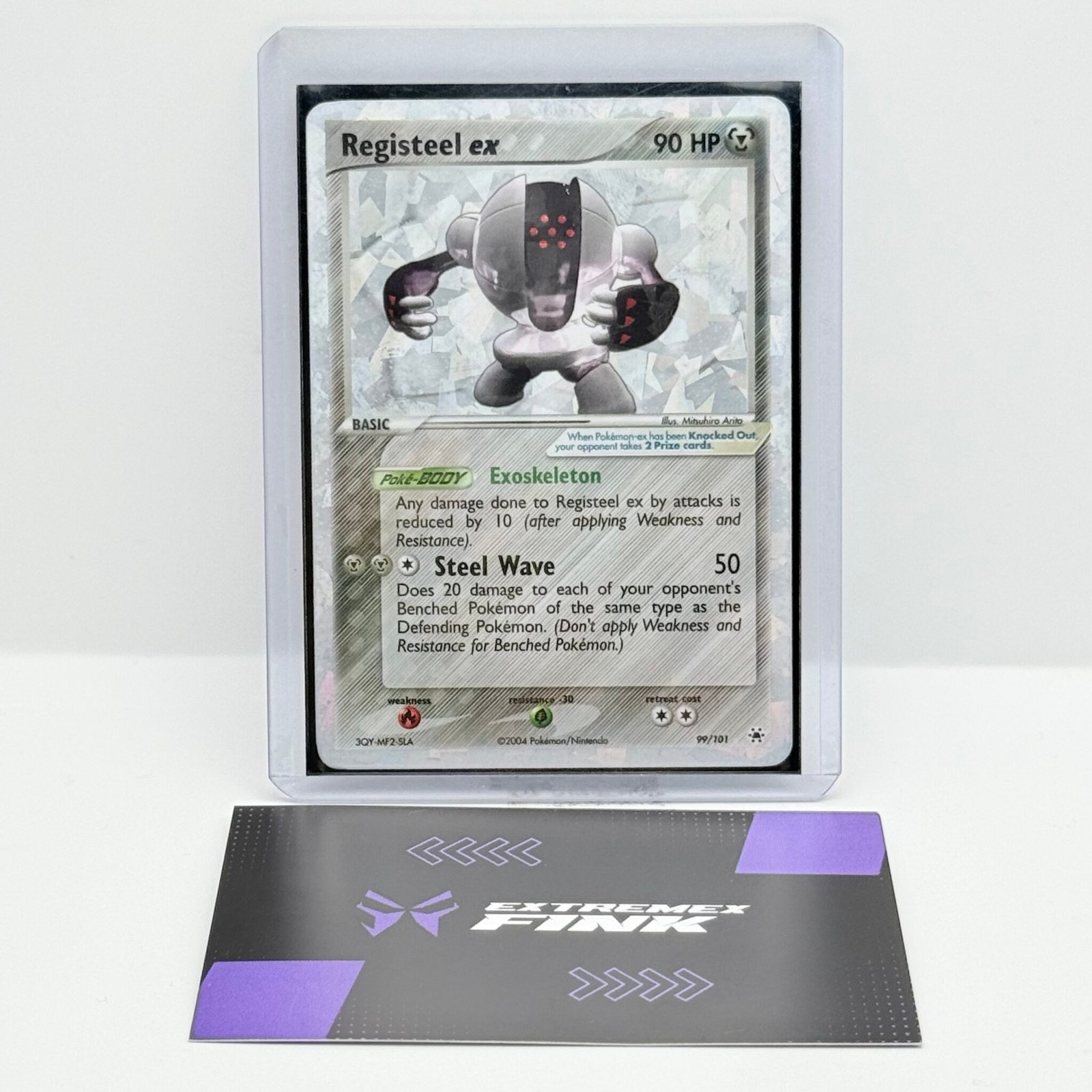 CARTA POKEMON CARD REGISTEEL EX HOLO 99/101 - ENG - EX HIDDEN LEGENDS ...