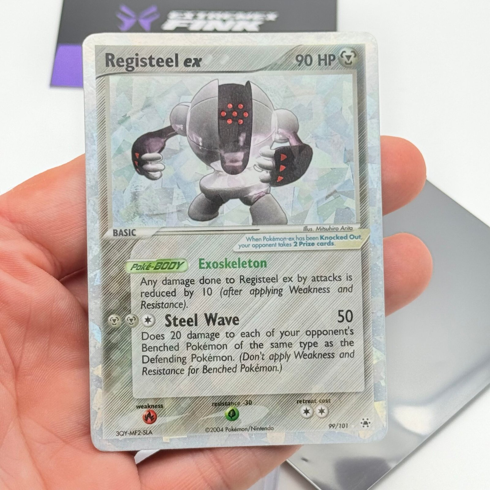 CARTA POKEMON CARD REGISTEEL EX HOLO 99/101 - ENG - EX HIDDEN LEGENDS ...